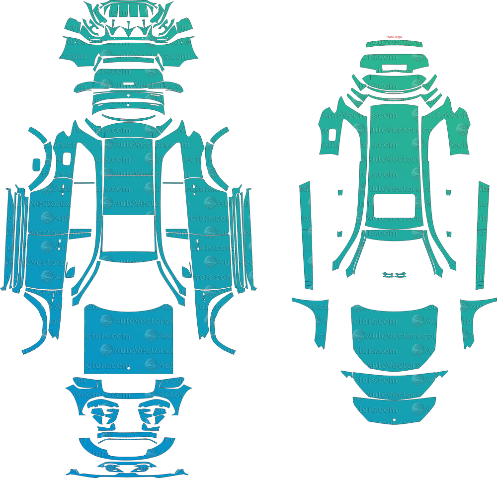 Mercedes-Benz GLS 63 Brabus X167 (2020–2024) SUV – Pre-cut Patterns ...